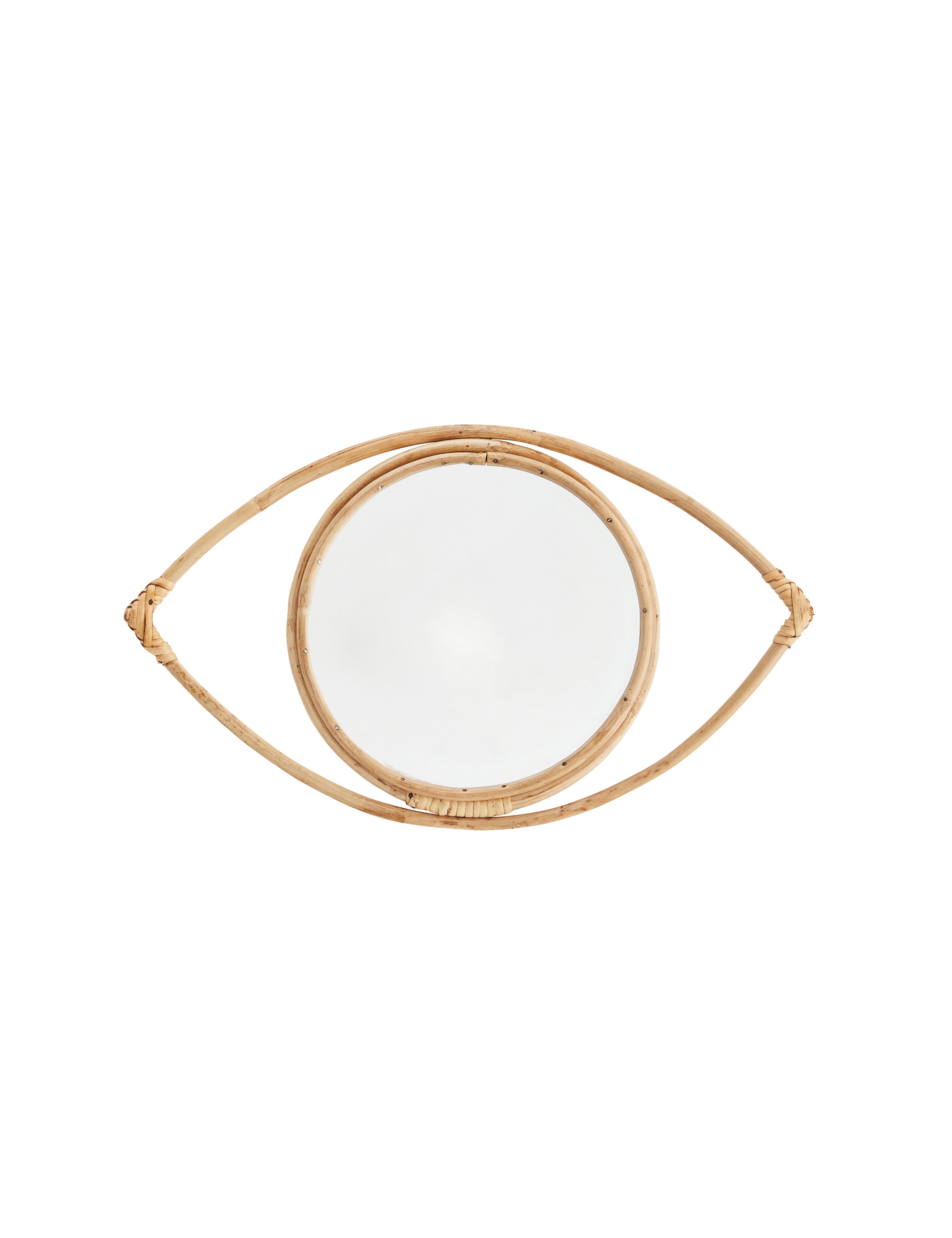 Bamboo Round Eye Mirror – The Den & Now