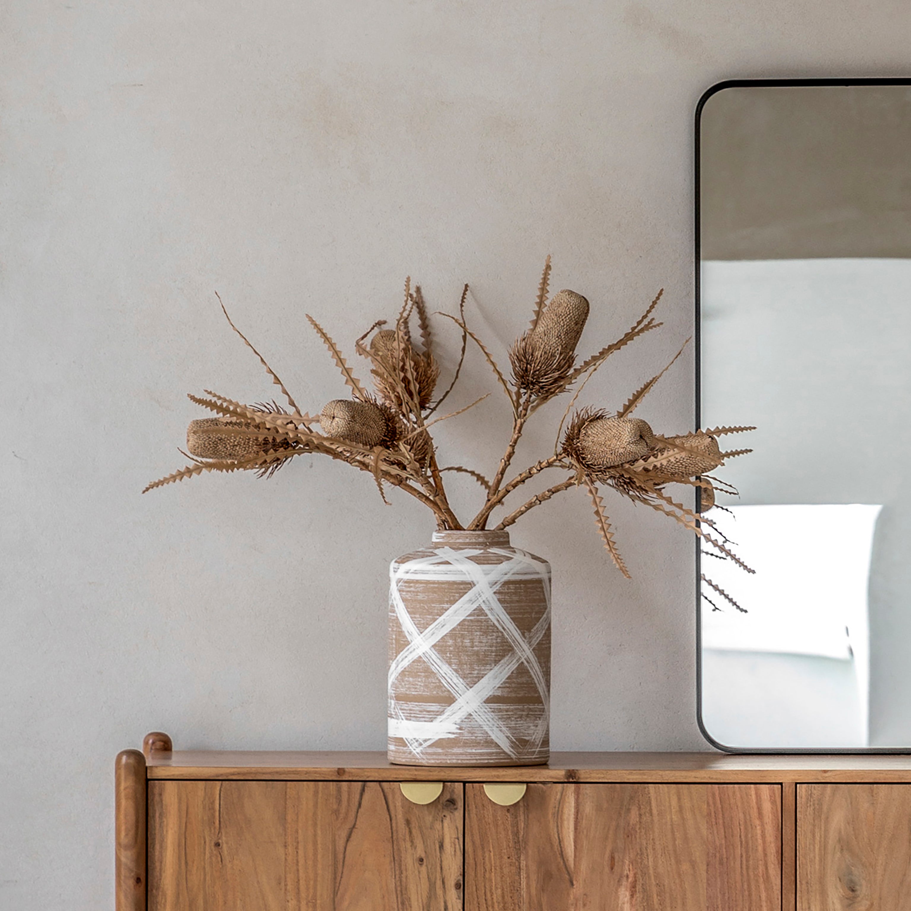 Brush Effect Sand Storage Jar Vase – The Den & Now