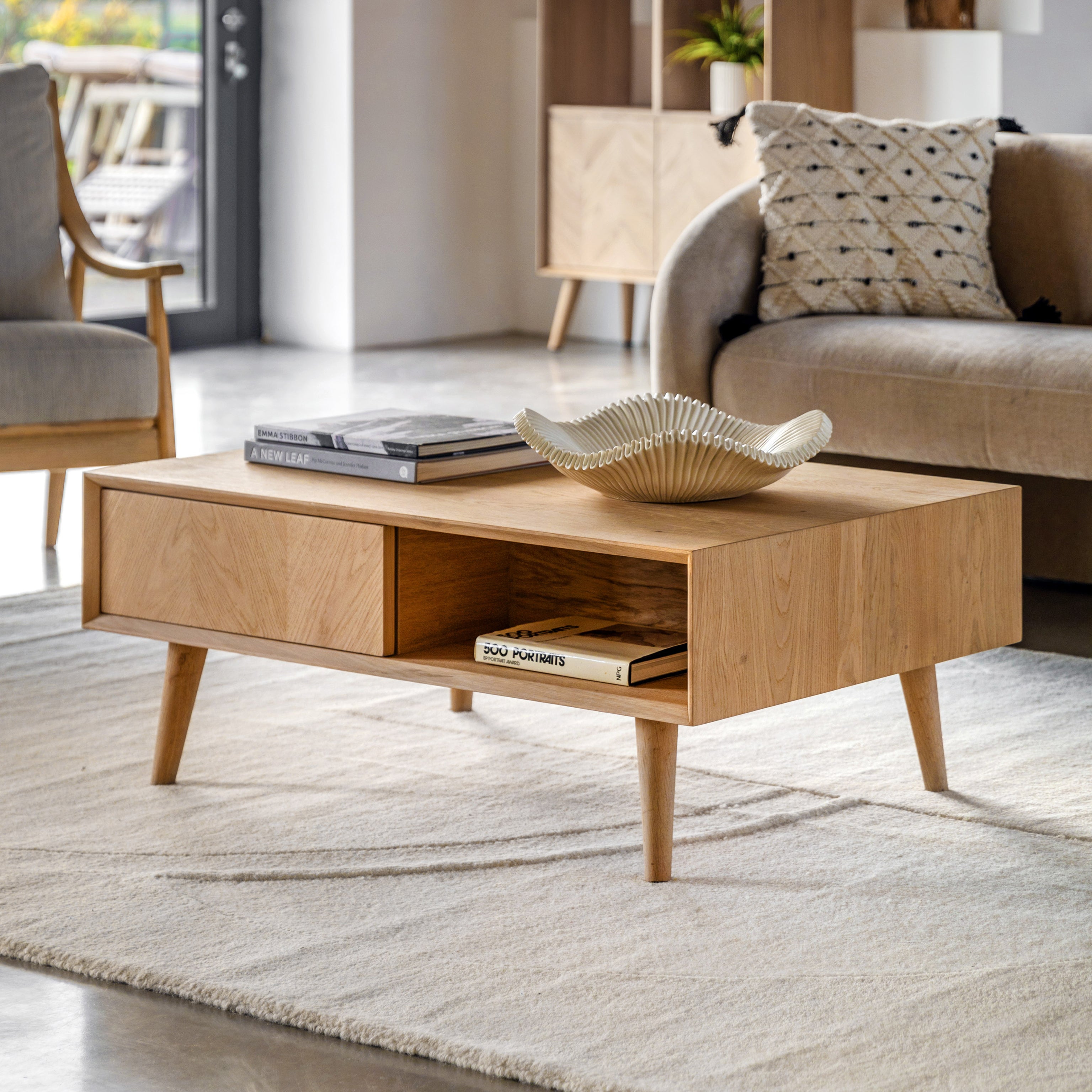 Copenhagen Oak Coffee Table – The Den & Now