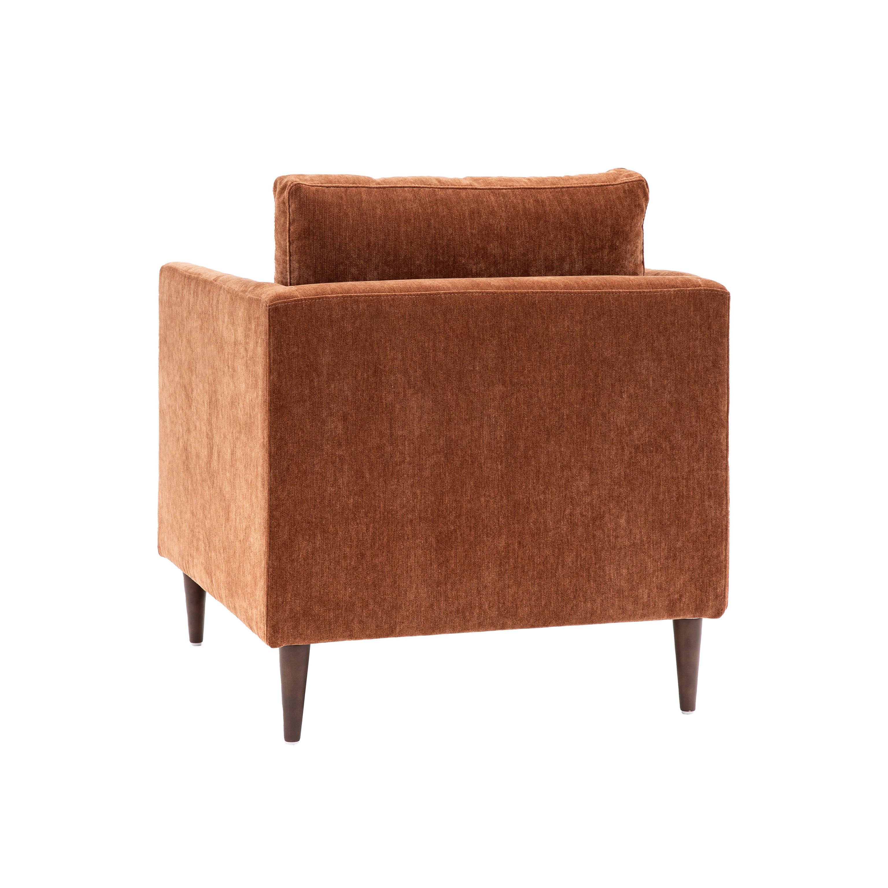 Mysig Rust Armchair – The Den & Now