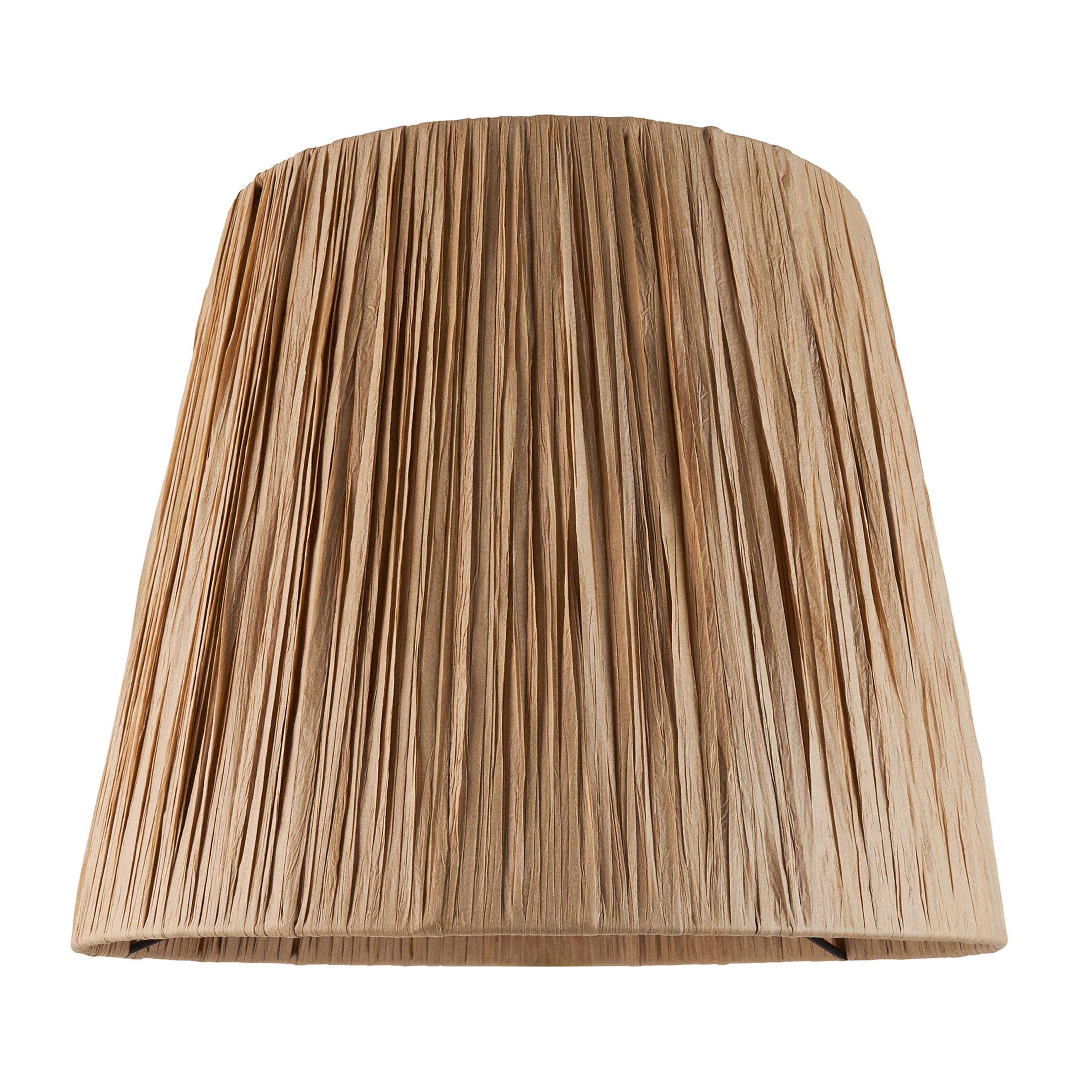 Natural Raffia Lamp Shade – The Den & Now