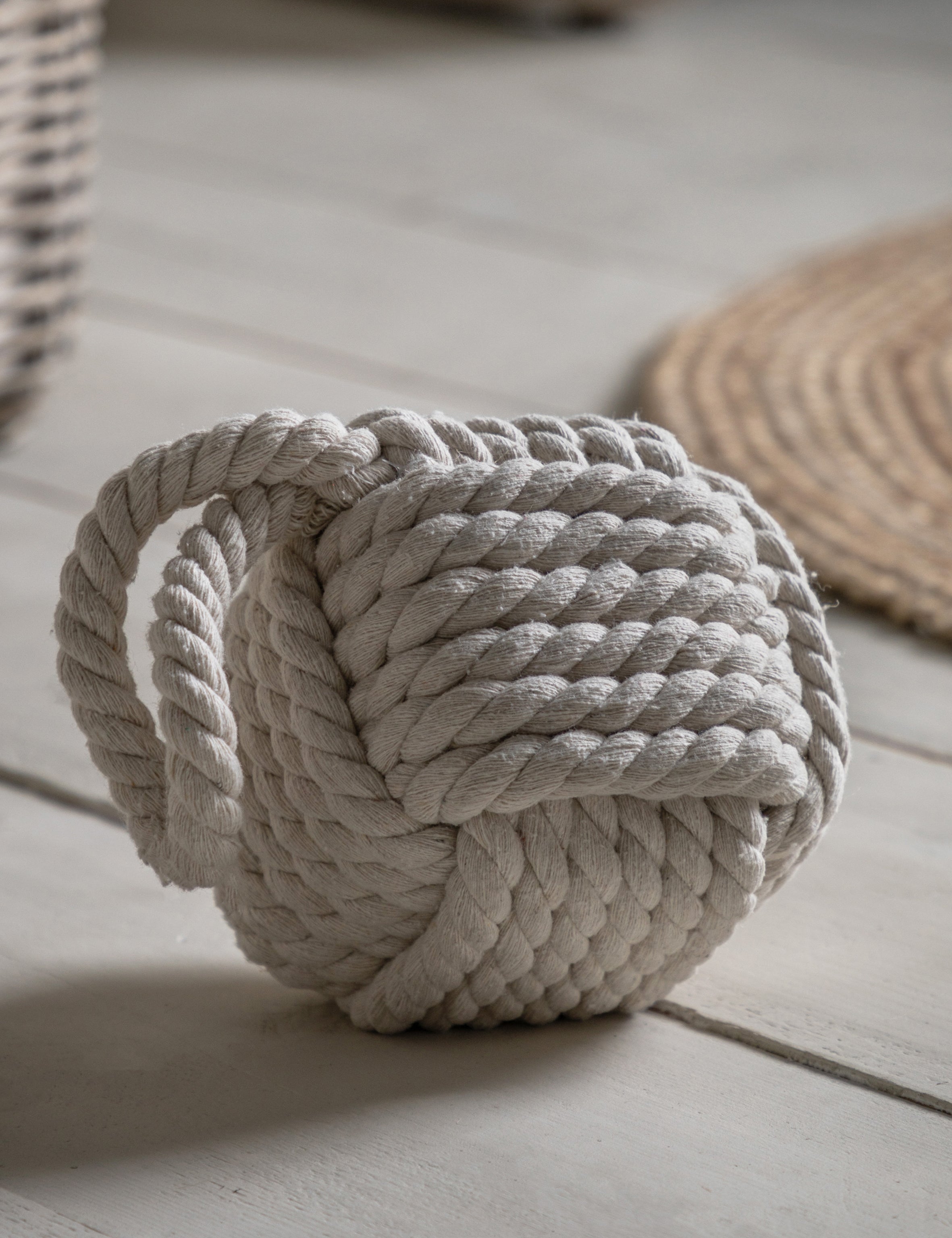 Rope Knot Door Stop – The Den & Now
