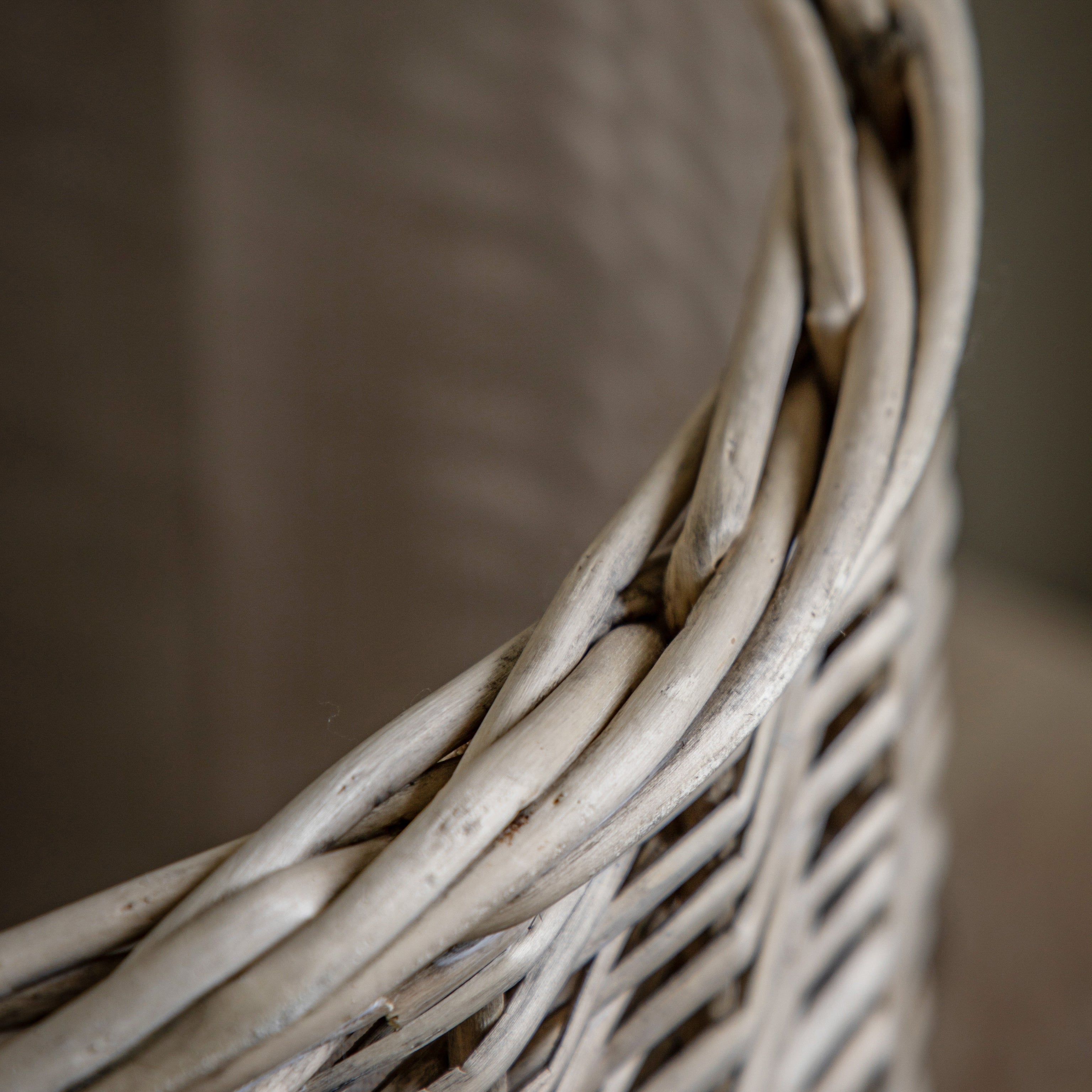 Woven Wicker Baskets (Pair) – The Den & Now
