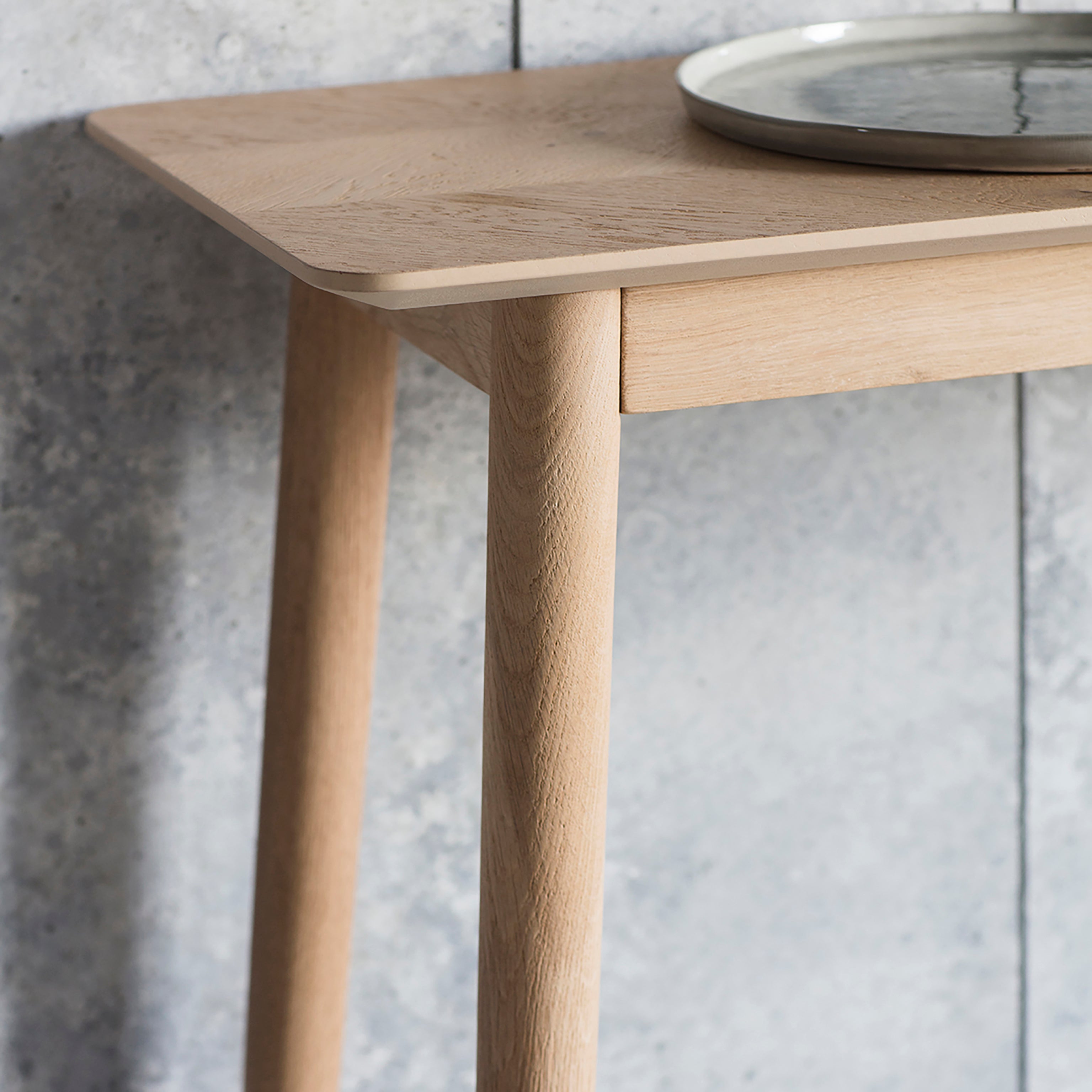 Copenhagen Oak Console Table – The Den & Now