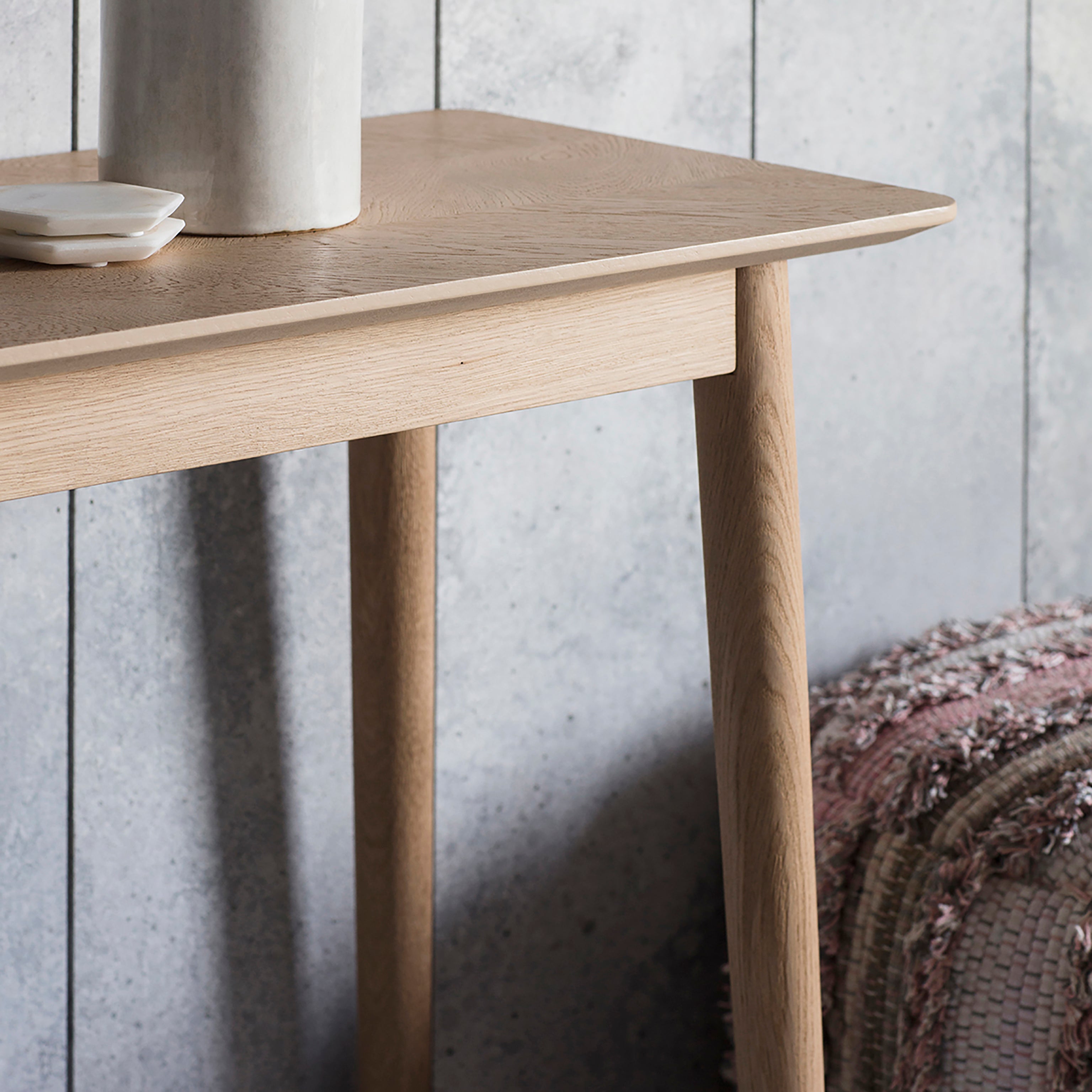 Copenhagen Oak Console Table – The Den & Now