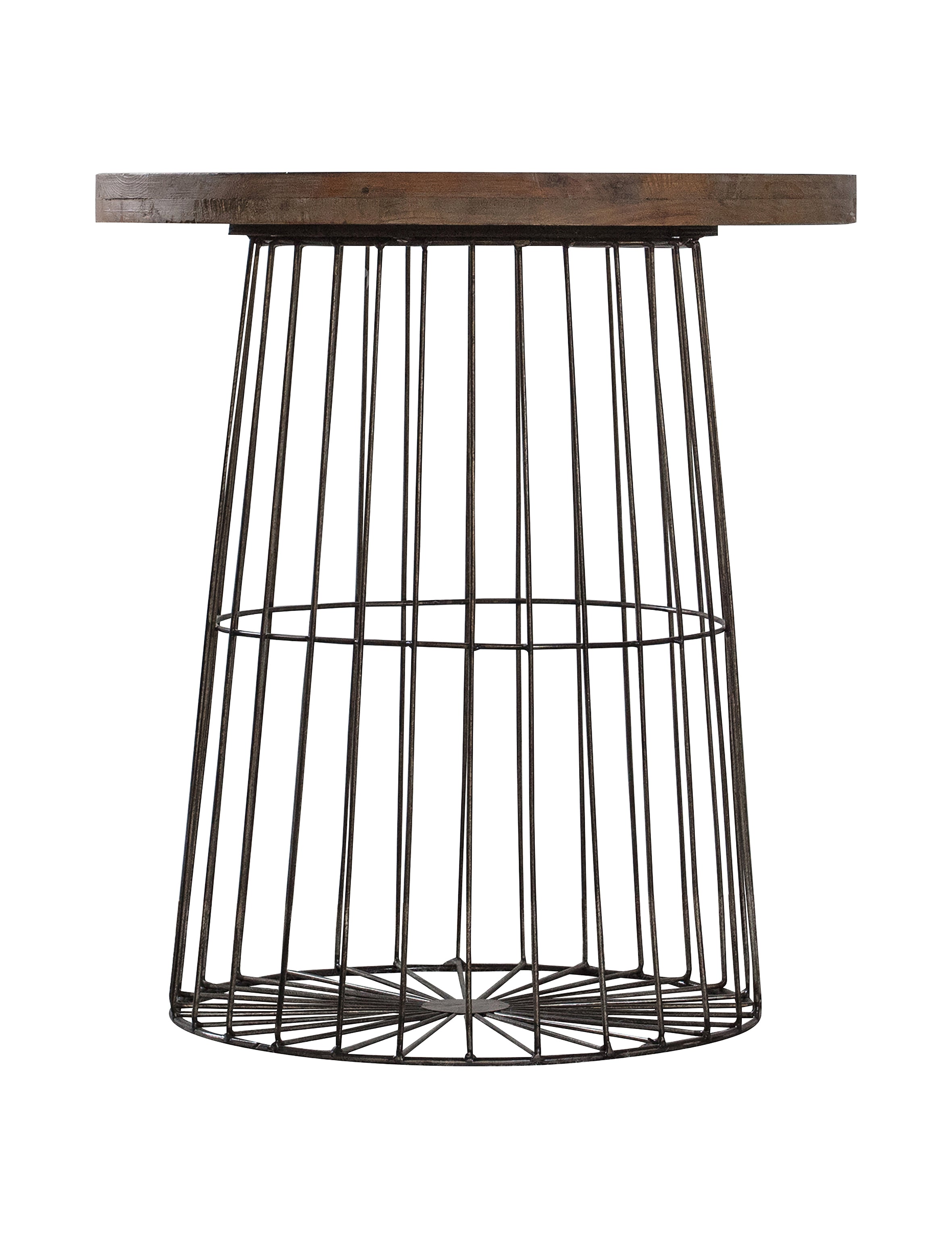 Industrial Cage Side Table – The Den & Now