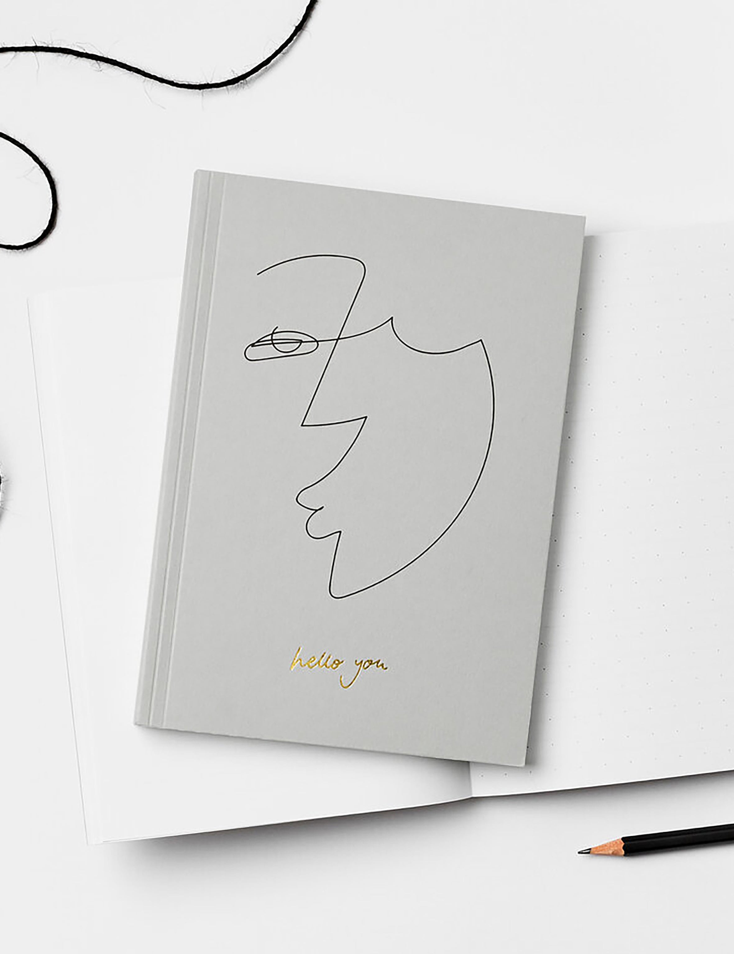 Kinshipped A5 Hello You Notebook – The Den & Now