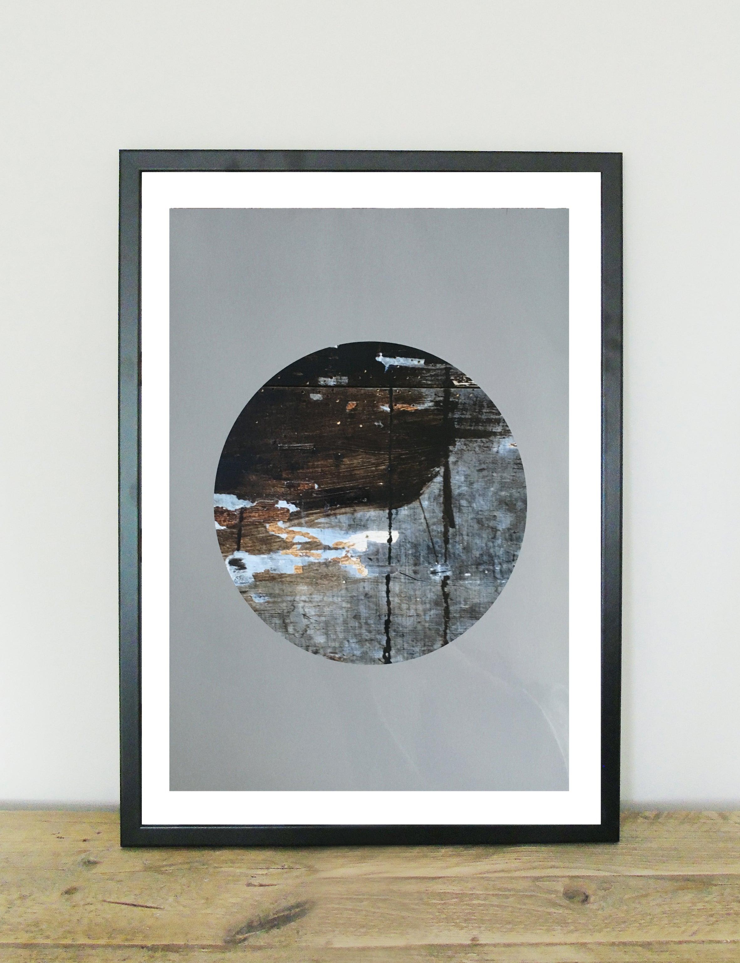 Wholesome Eclipse Abstract Art Print – The Den & Now