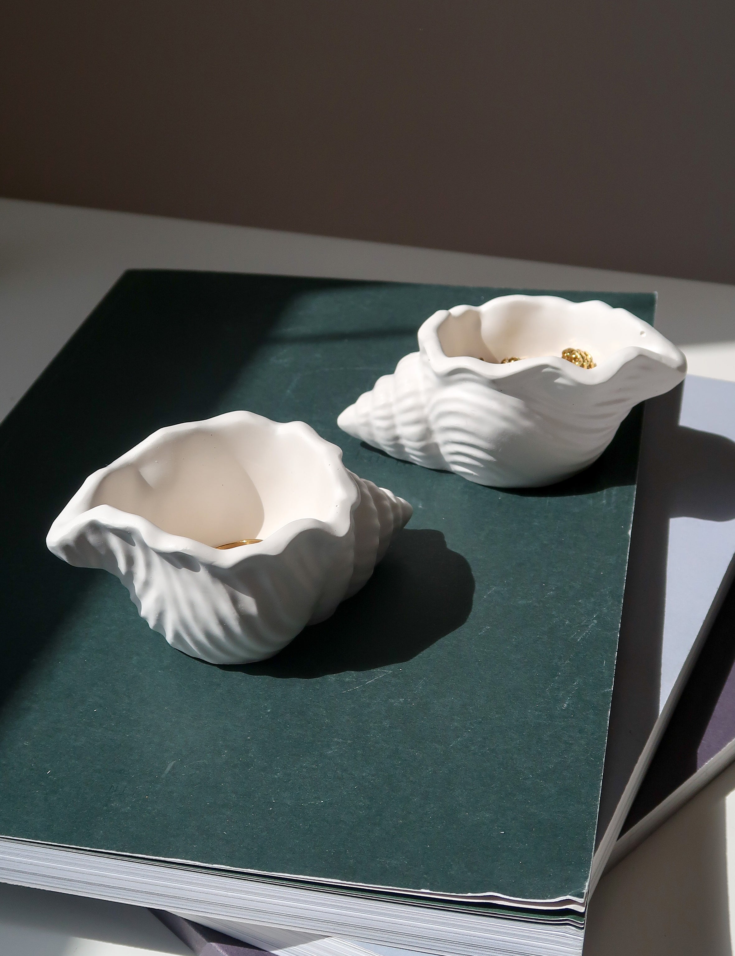 Stoneware Shell Jewellery Dish – The Den & Now