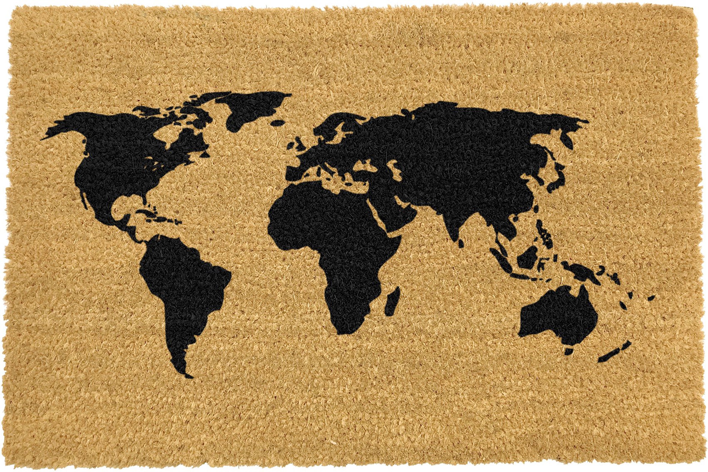 World Map Doormat – The Den & Now